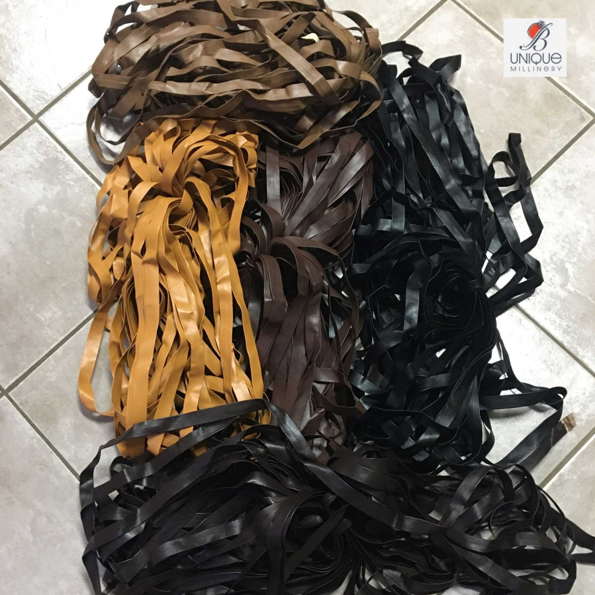 Faux Leather Bias Tape | Shop Now – B Unique Millinery